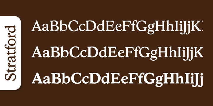 Stratford Serial Font Family - Free Font