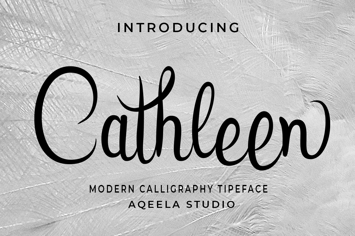 Cathleen Script Font - Free Font