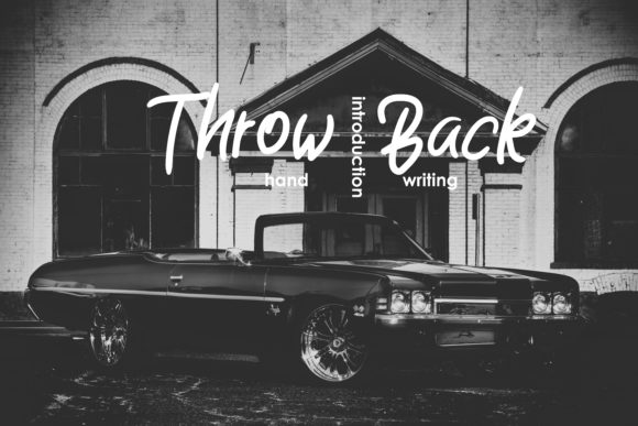 Throw Back Font - Free Font