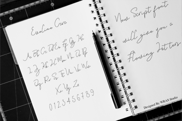 Eveline Cara Font - Free Font