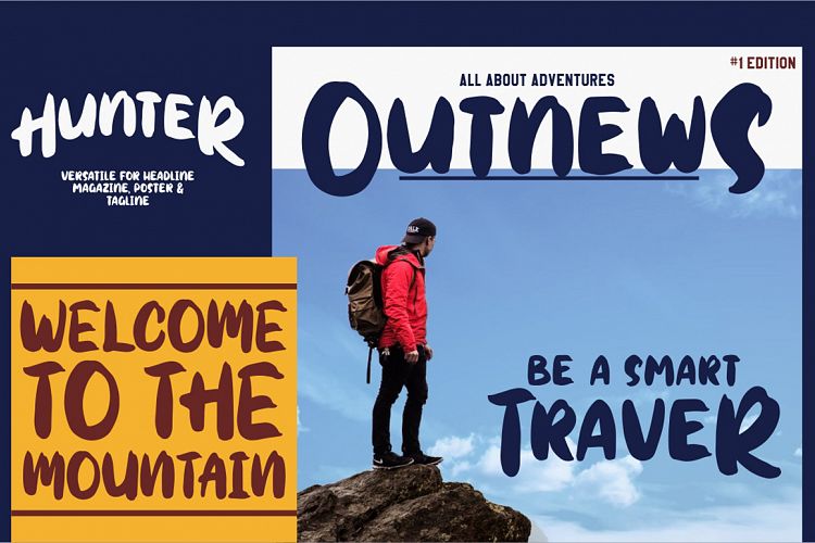 Hunter Typeface Other Font - Free Font