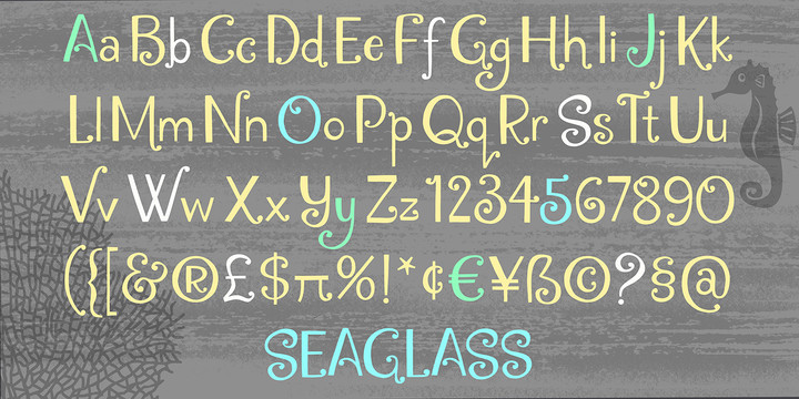 Seaglass Font - Free Font