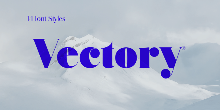 Vectory Font Family - Free Font