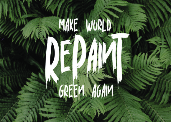 Zero up Font - Free Font