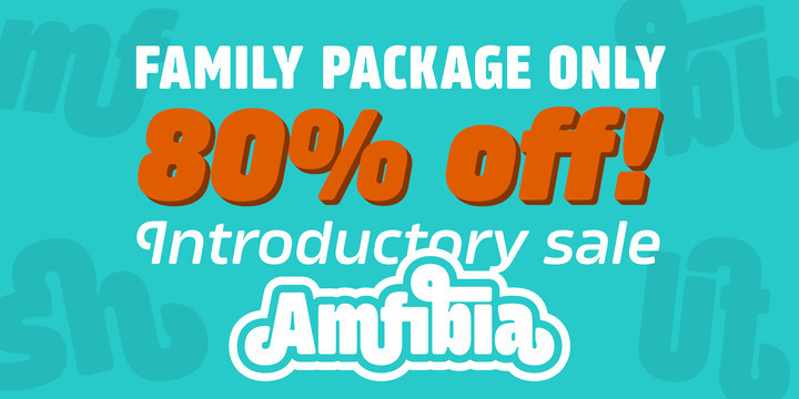 Amfibia Font Family - Free Font