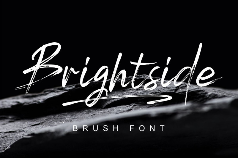 Brightside Brush Font - Free Font