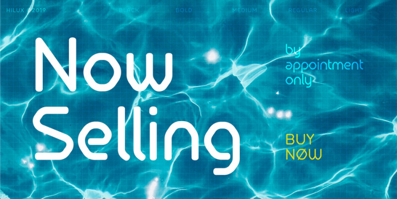 Hilux Font Family - Free Font