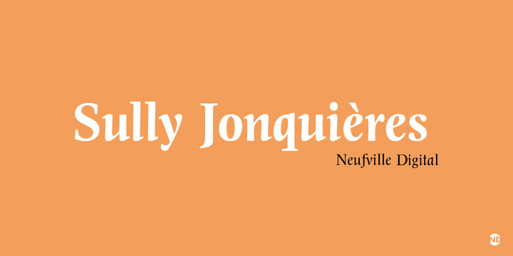 Sully Jonquieres ND Font Family - Free Font