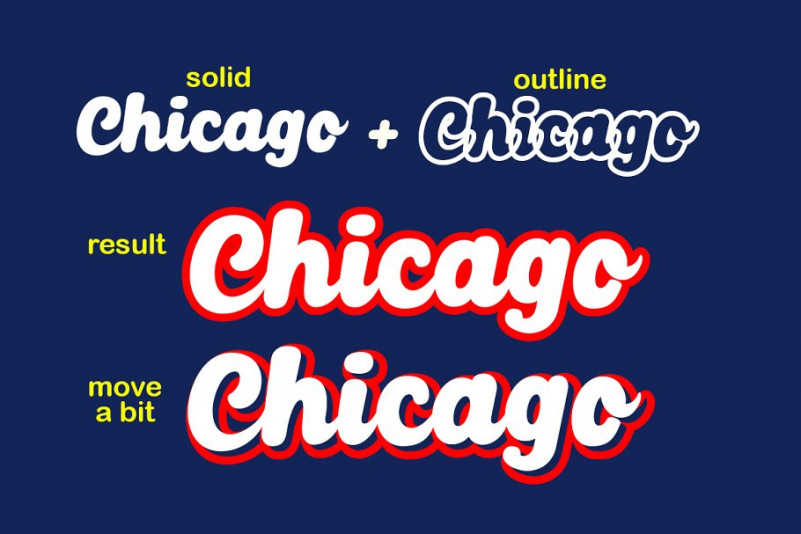 Chicago Font - Free Font