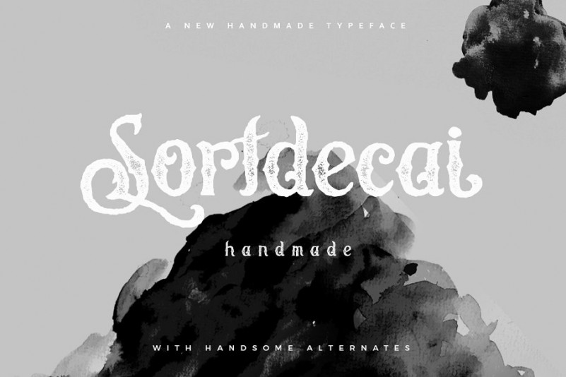 Sortdecai Handmade Font - Free Font