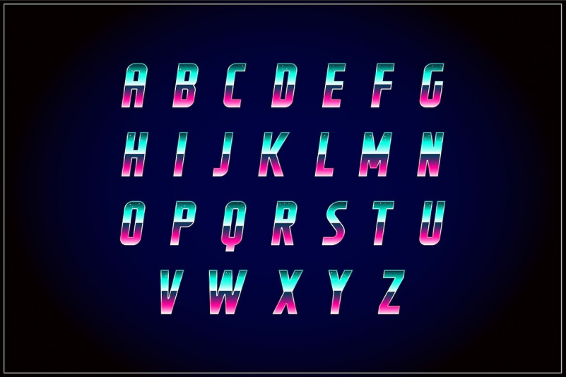 Vaporfuturism OTF Retrowave Font - Free Font