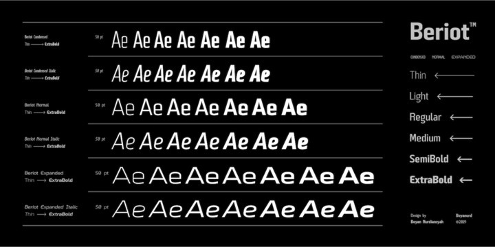 Beriot Font Family - Free Font