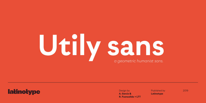 Utily Font Family - Free Font