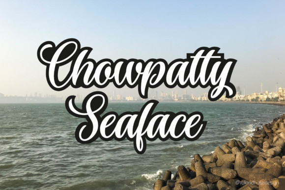 The Mumbai Sticker Font - Free Font