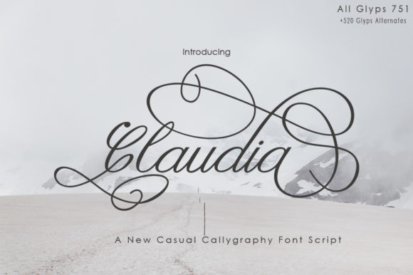 Claudia Font - Free Font
