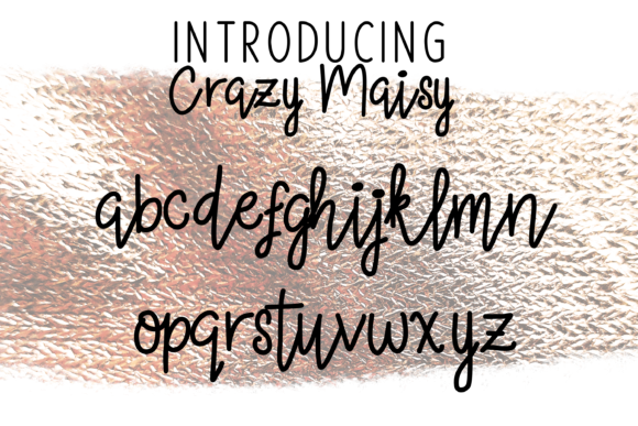 Crazy Maisy Font - Free Font