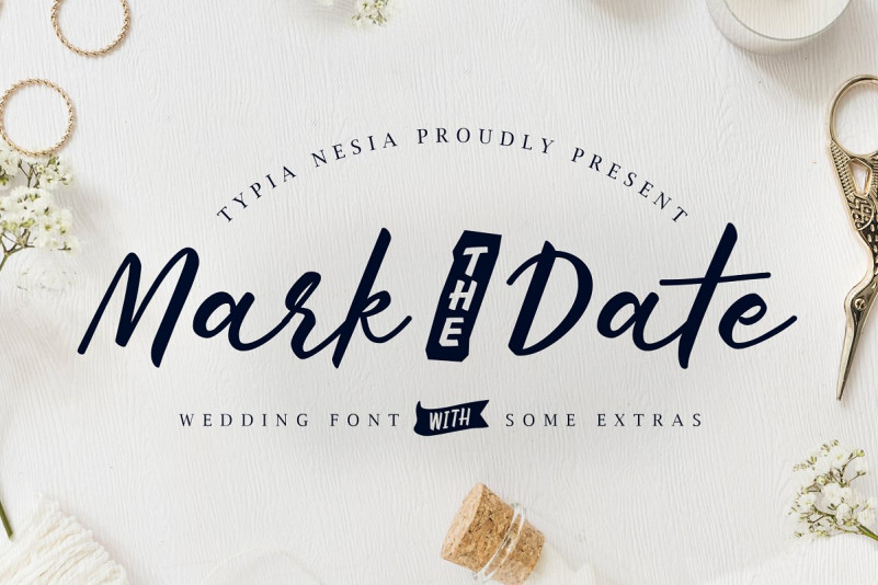 Mark The Date Font - Free Font