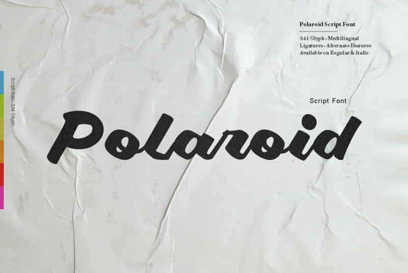 Polaroid Font - Free Font