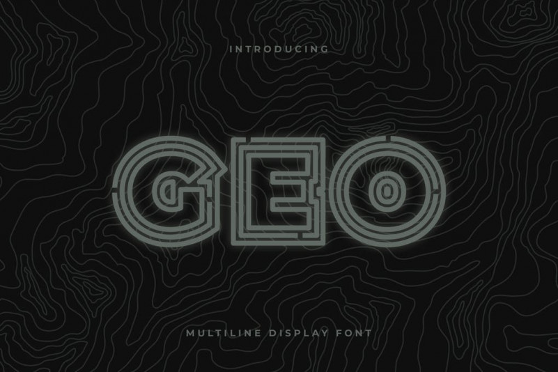 Geo Font - Free Font