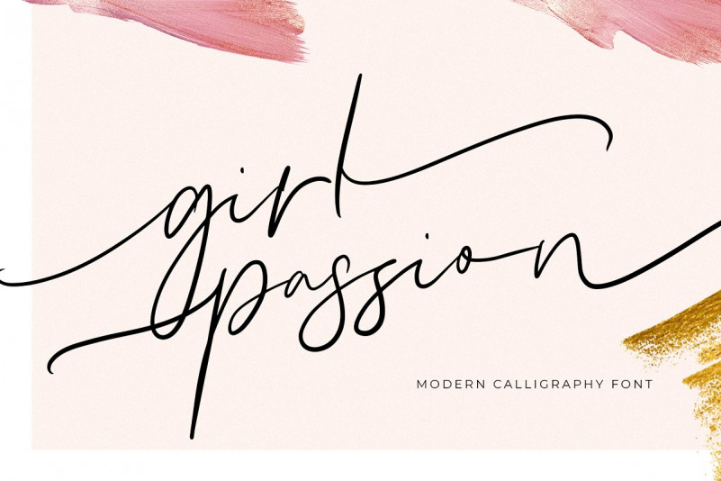 Girl Passion Font - Free Font