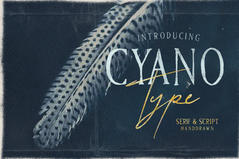 Cyanotype Font - Free Font