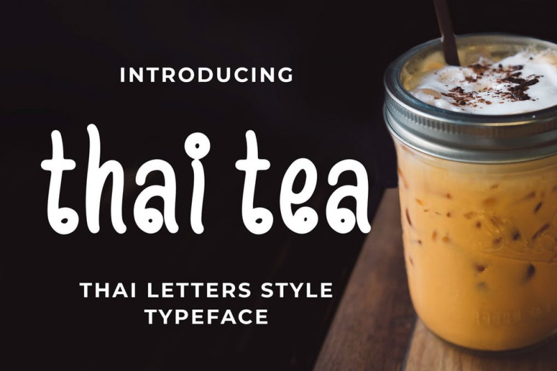 Thai Tea Font - iFonts.xyz