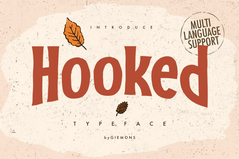 Hooked Font - Free Font