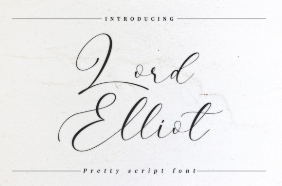Lord Elliot Font - Free Font