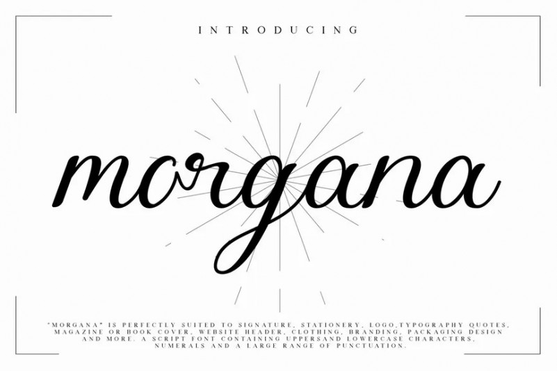 Morgana Font - Free Font