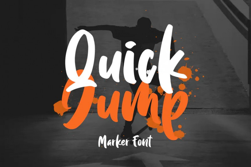 Quick Jump Font - Free Font