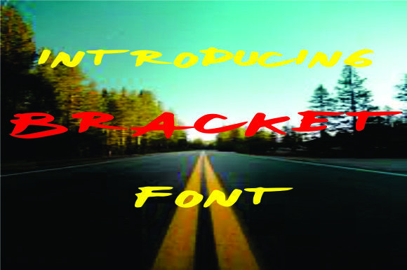 Bracket Font - Free Font