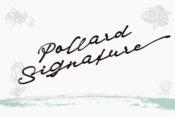 Pollard Signature Font - Free Font