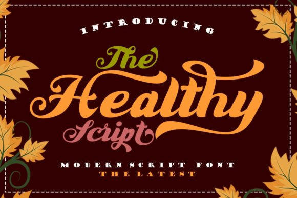 The Healthy Font - Free Font