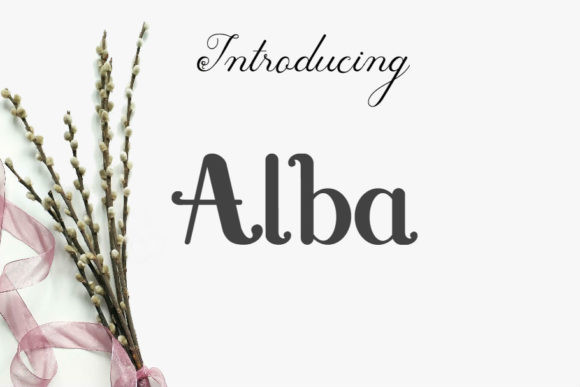 Alba Font - Free Font