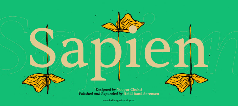 Sapien Font - Free Font