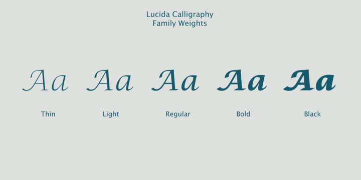 Lucida Font - Free Font