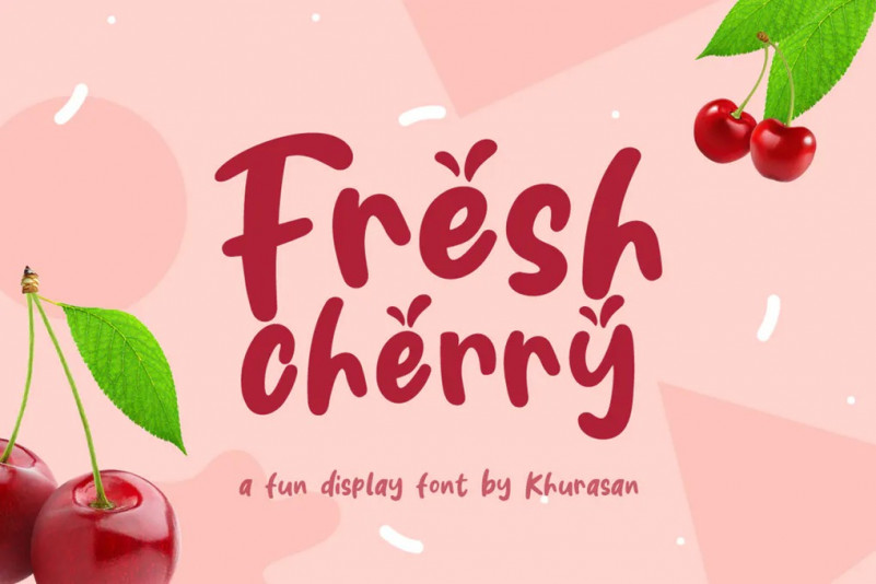 Fresh Cherry Font - Free Font