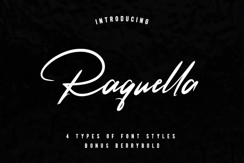 Raquella Font - Free Font