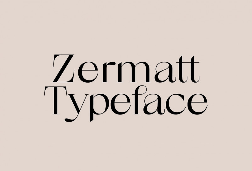 Zermatt Font - Free Font