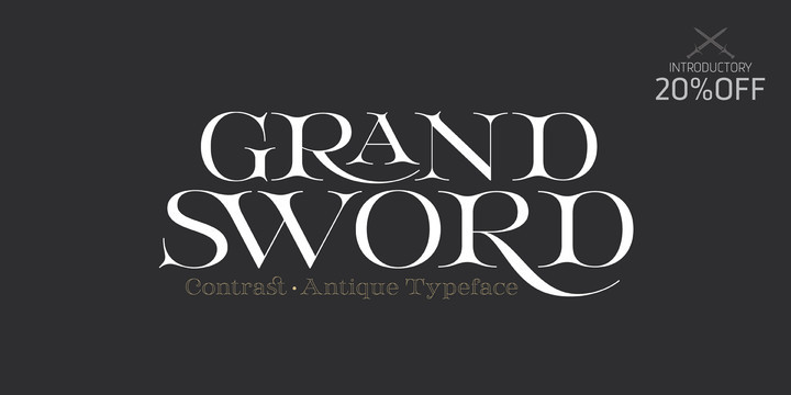 Grand Sword Font - Free Font