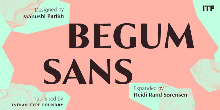 Begum Font - Free Font