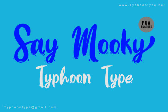 Say Mooky Font - Free Font