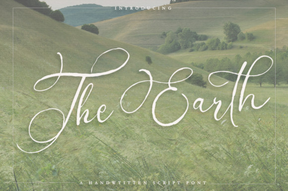 The Earth Font - Free Font