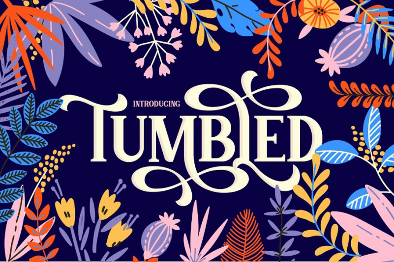 Tumbled Font - Free Font