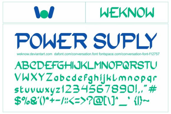Conversation Font - Free Font