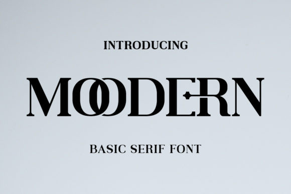 Moodern Font - Free Font