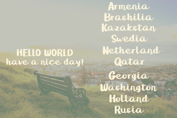 Gineva Font - Free Font