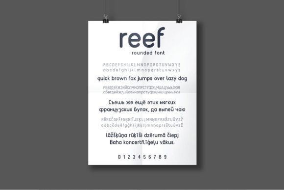 Reef Font - Free Font