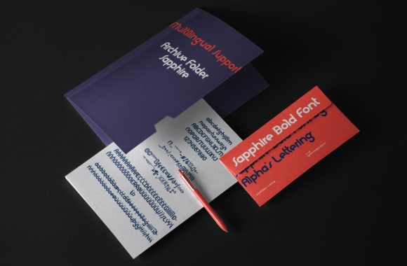 Sapphire Font - Free Font