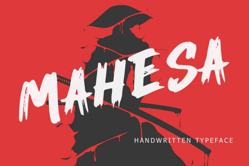 Mahesa Font - Free Font
